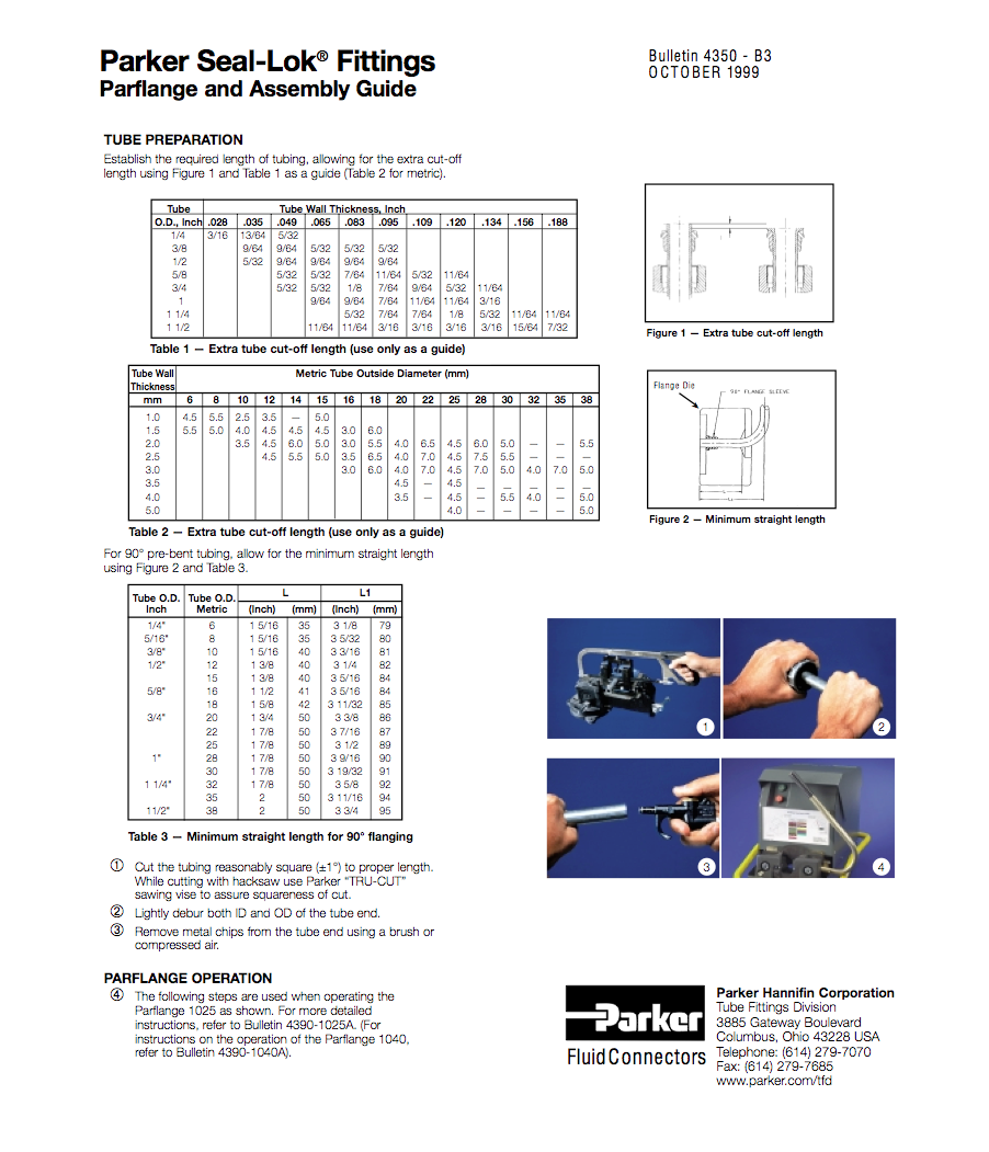 Boletim Técnico Parflange Assembly Guide - Hipress